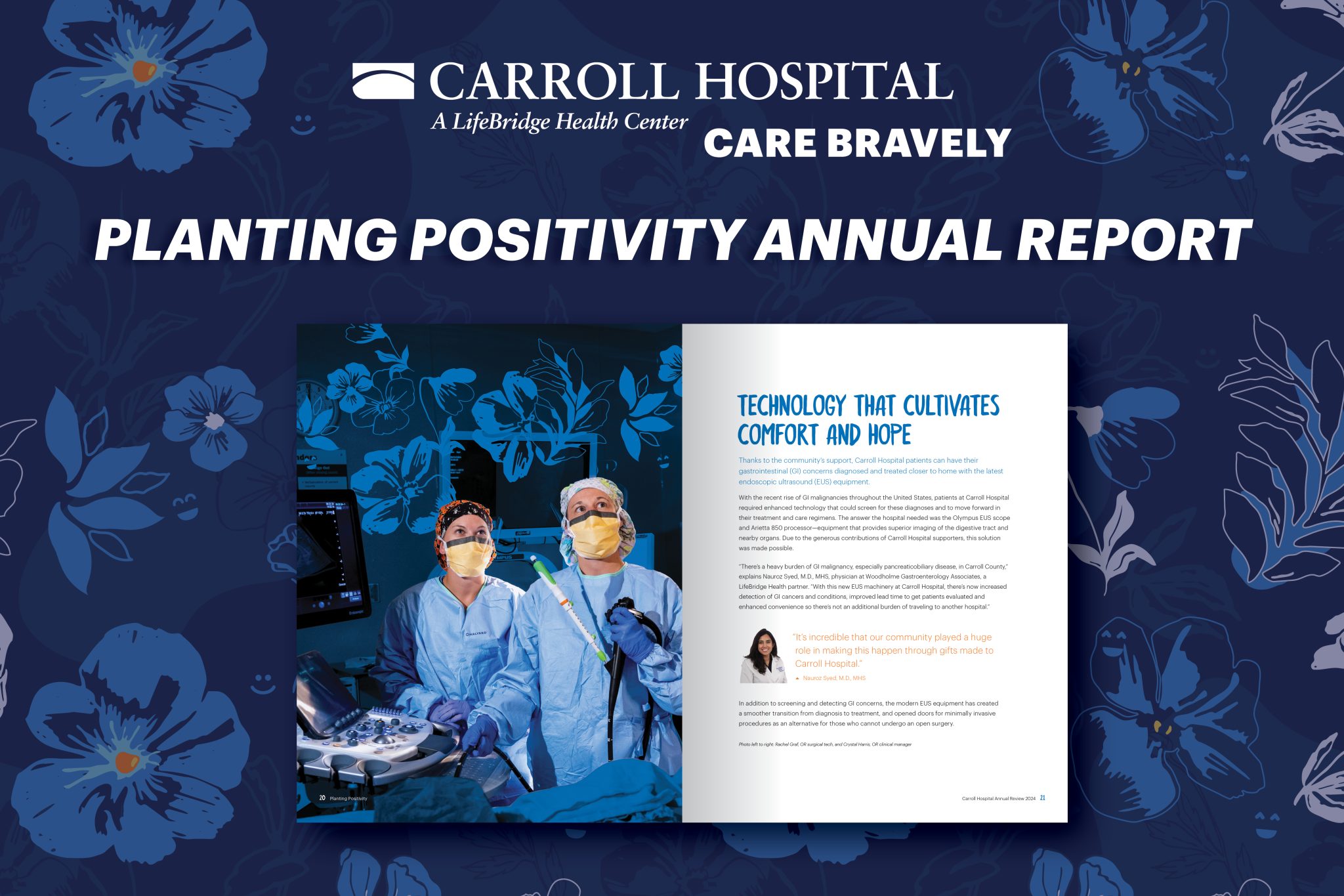 Carroll Hospital’s 2024 Annual Report is a Blooming Success at the 21st ...